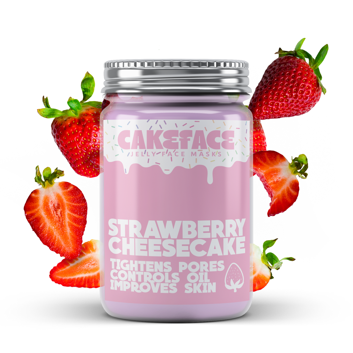 Strawberry Cheesecake Jelly Face Mask – Cake Face Beauty